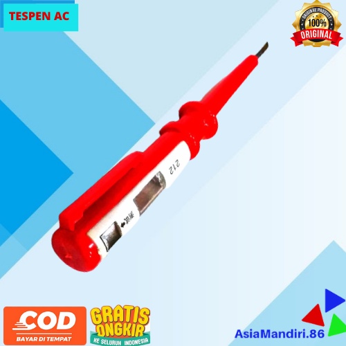Jual tespen listrik obeng tes listrik flourish COD | Shopee Indonesia