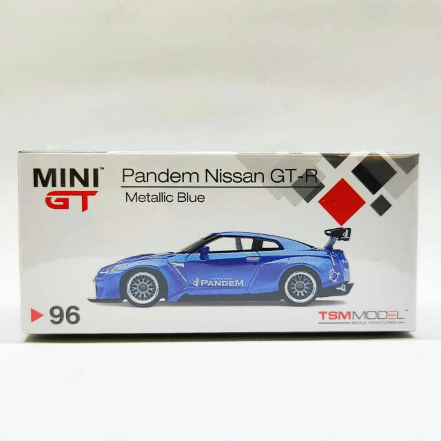 Jual MiniGT Nissan GTR R35 Pandem Biru metalic | Shopee Indonesia