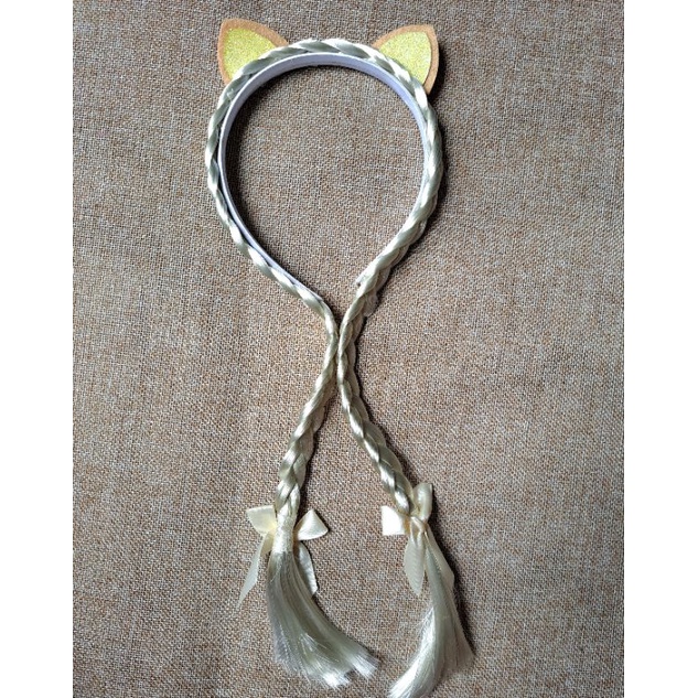 Jual Bando elsa frozen bando rambut kepang 2 bando anak | Shopee Indonesia