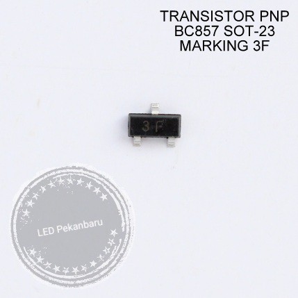 Jual TRANSISTOR BC857 SOT-23 SMD BC 857 PNP 3F | Shopee Indonesia