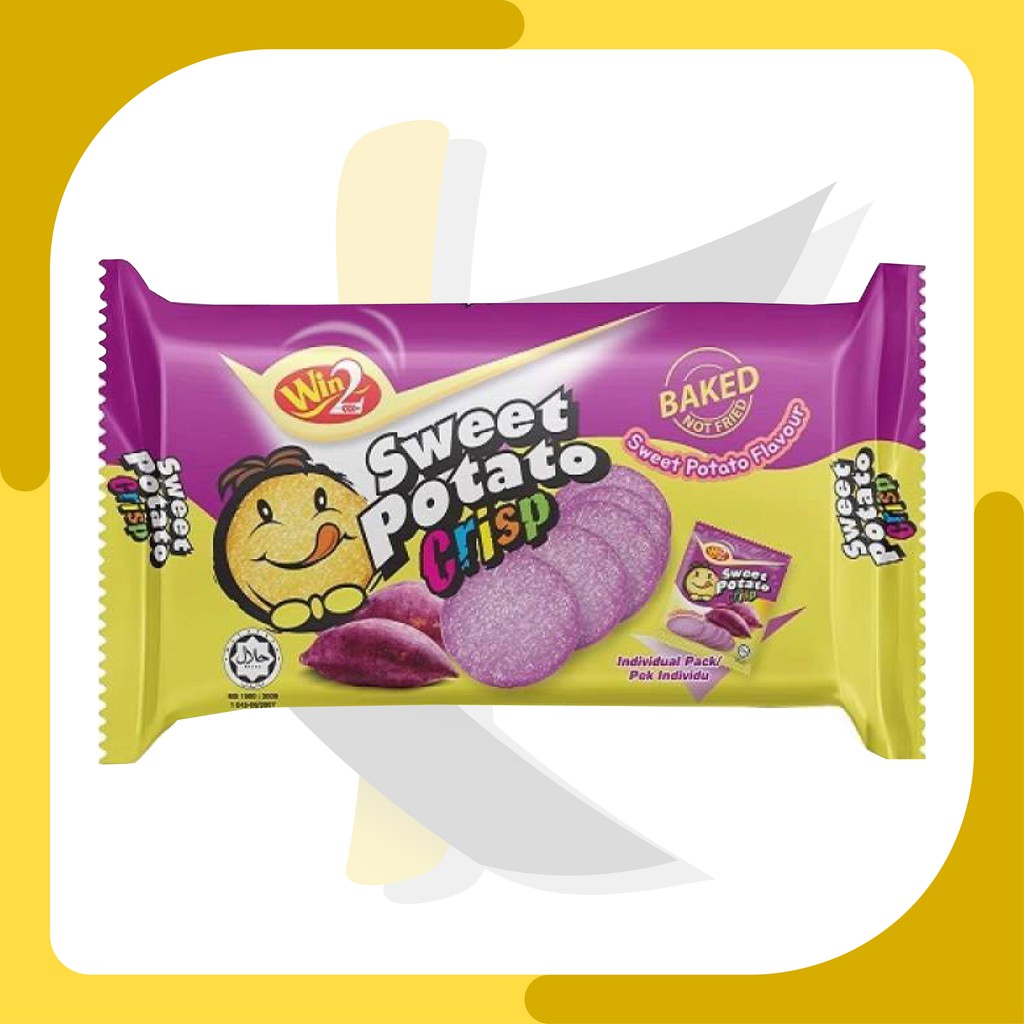 Jual Snack Import Malaysia | WIN2 / Win Win Baked Sweet Potato Crisp ...