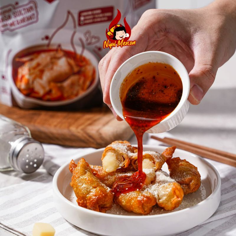 Jual Pangsit Ayam Keju Nyai Mercon [Reseller Resmi Nyai Mercon ...
