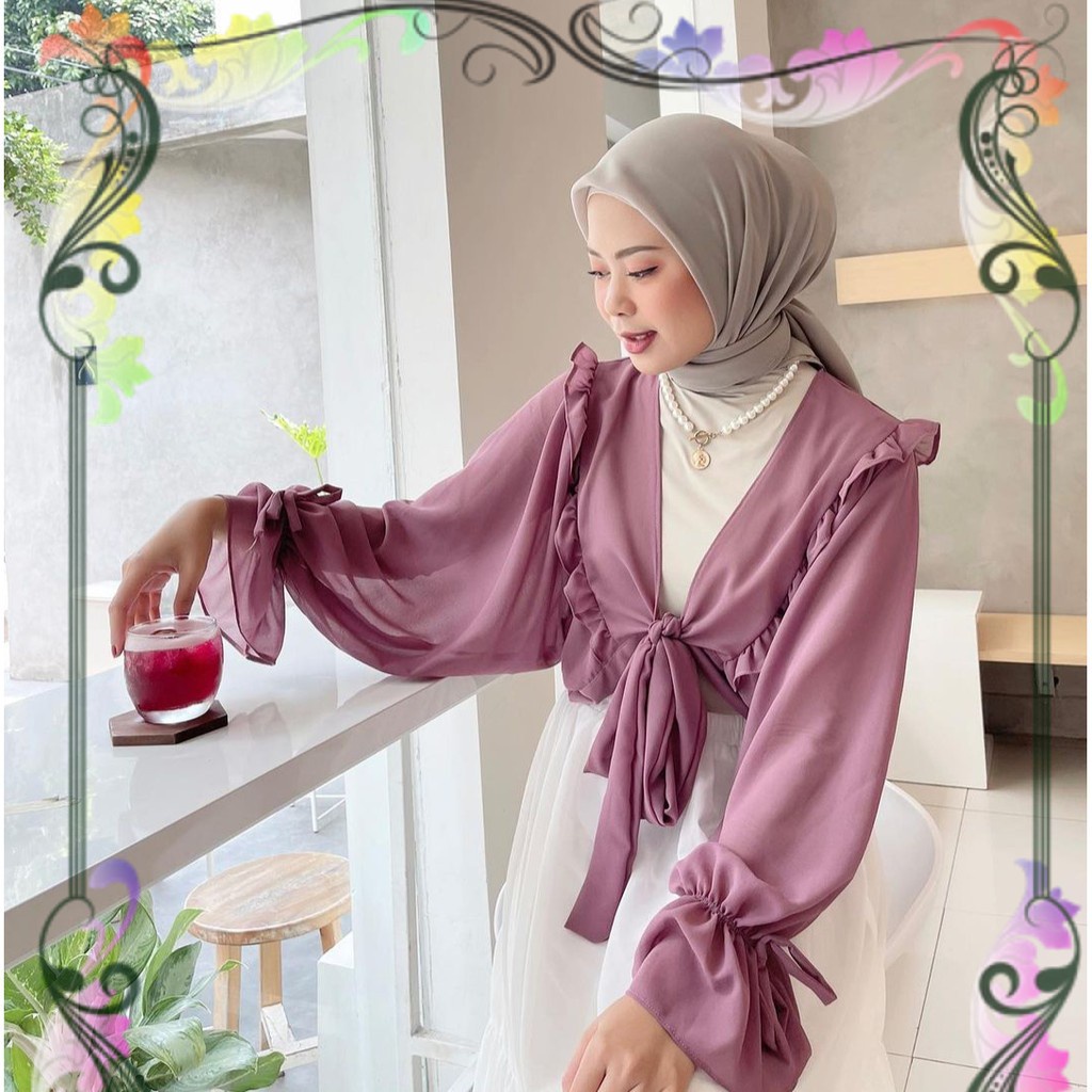 Jual 0Vest Wanita Rompi Kekinian Fashion Korea Atasan Model Terbaru ...