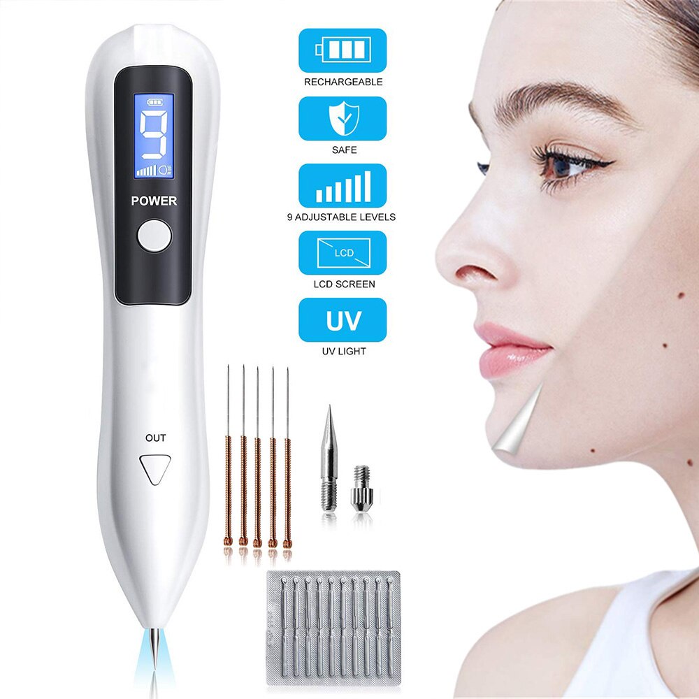 Jual PREORDER Alat Perawatan Kulit Laser Plasma Pena LCD Bintik Kutil ...