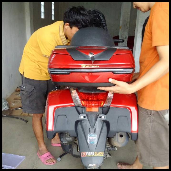Jual Top Box Yamaha Nmax (Sudah Termasuk Breket Shad) Bahan Berkualitas ...