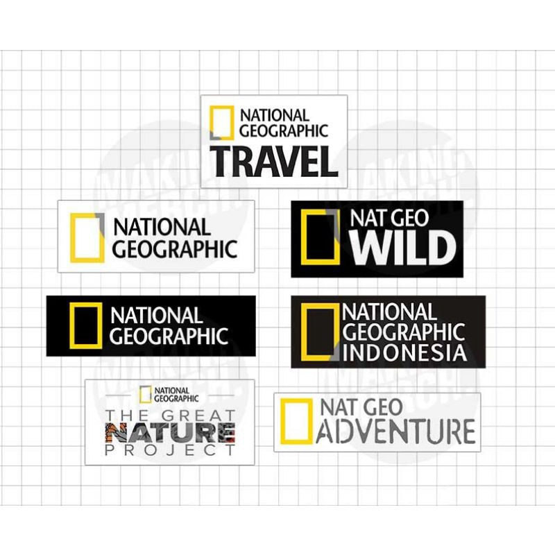Jual STICKER VINIL NATIONAL GEOGRAPHIC | Shopee Indonesia