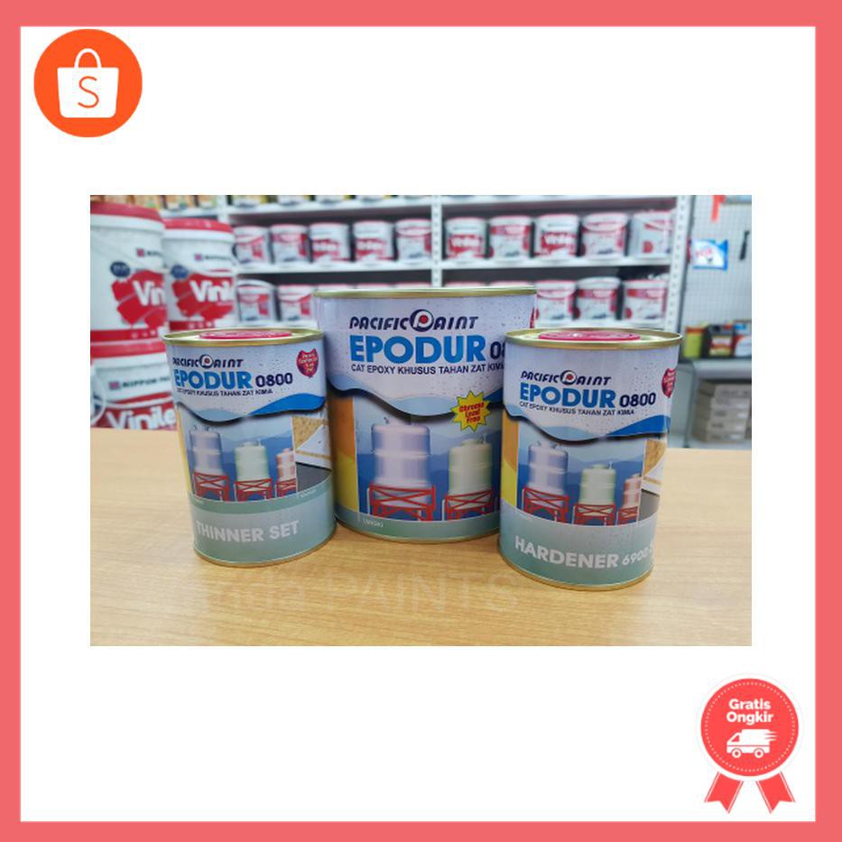 Jual CAT LANTAI EPODUR BY PACIFIC PAINT | Shopee Indonesia