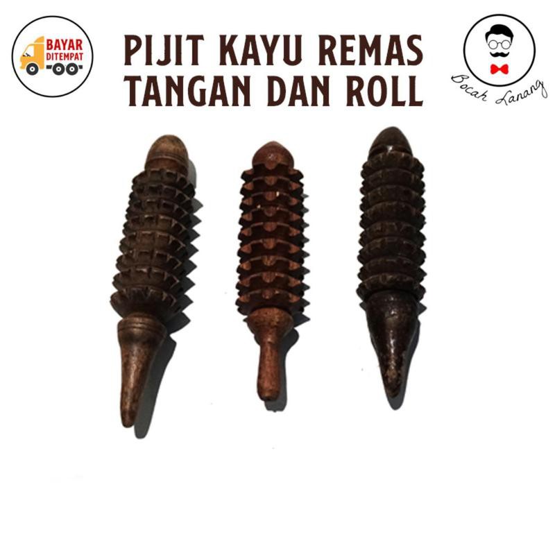 Jual Alat Pijat / Urut / Pijit Kayu Remas Tangan Dan ROLL / Original ...