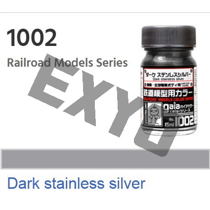 Jual Gaia Color Lacquer 1002 D Stainless Silver 15 ML Cat Gundam Model ...