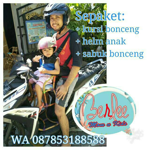 Jual Kursi Bonceng motor Matic Rotan + Lilitan Rotan pada Pegangan ...