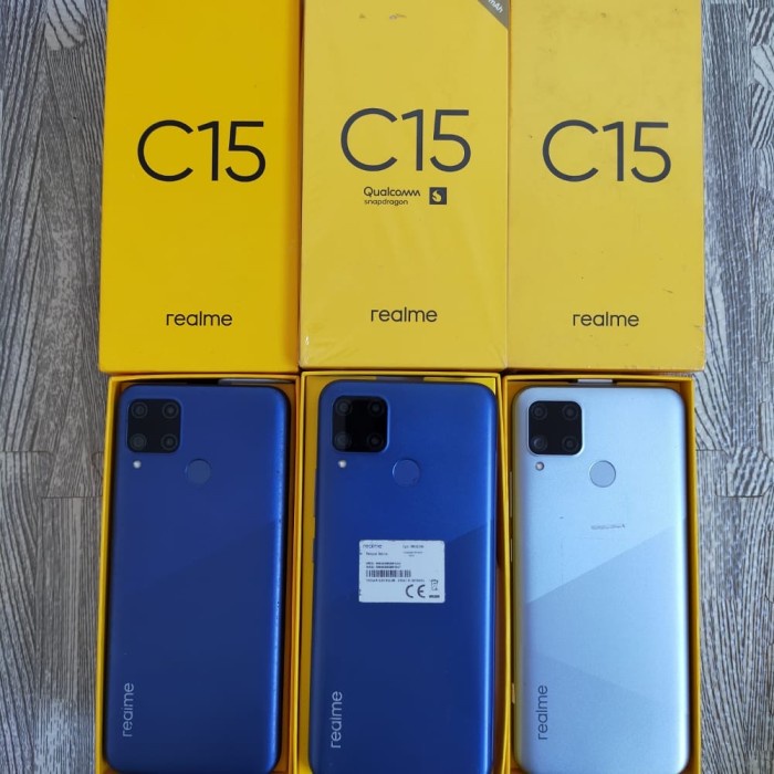 Jual Realme C15 3/64 | 4/64 | 4/128 FULLSET LENGKAP EX RESMI MULUS ...