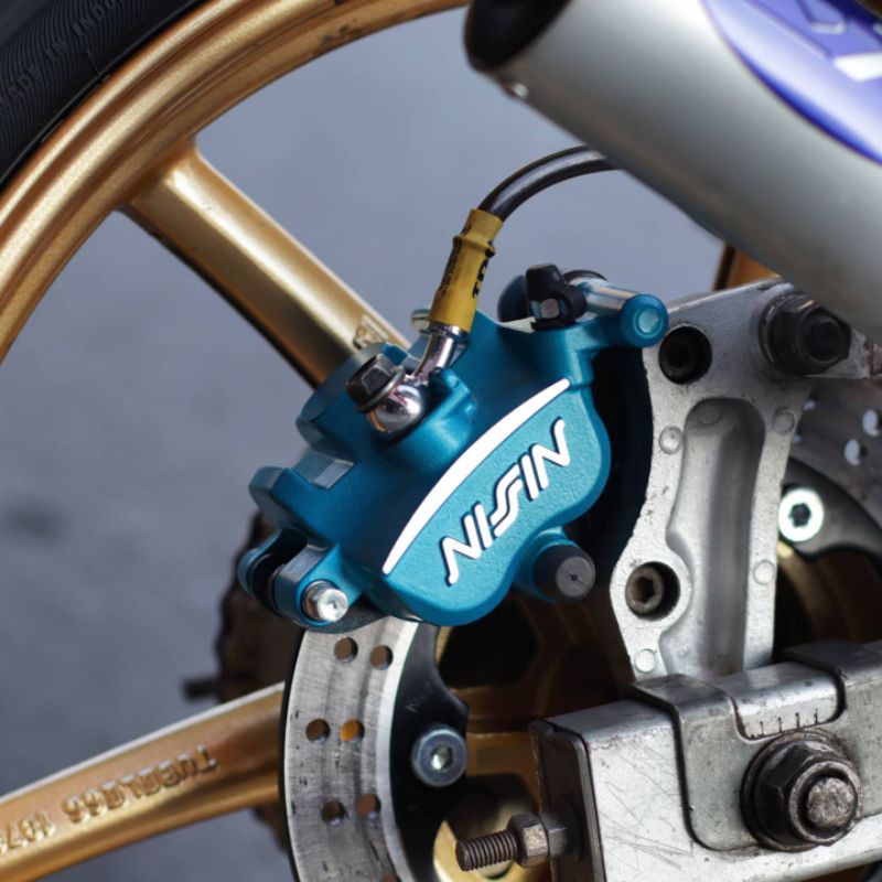 Jual Kaliper Nissin 2P Samurai brake Jupiter Nmax Ninja Ninja150 Ninja250 | Shopee Indonesia
