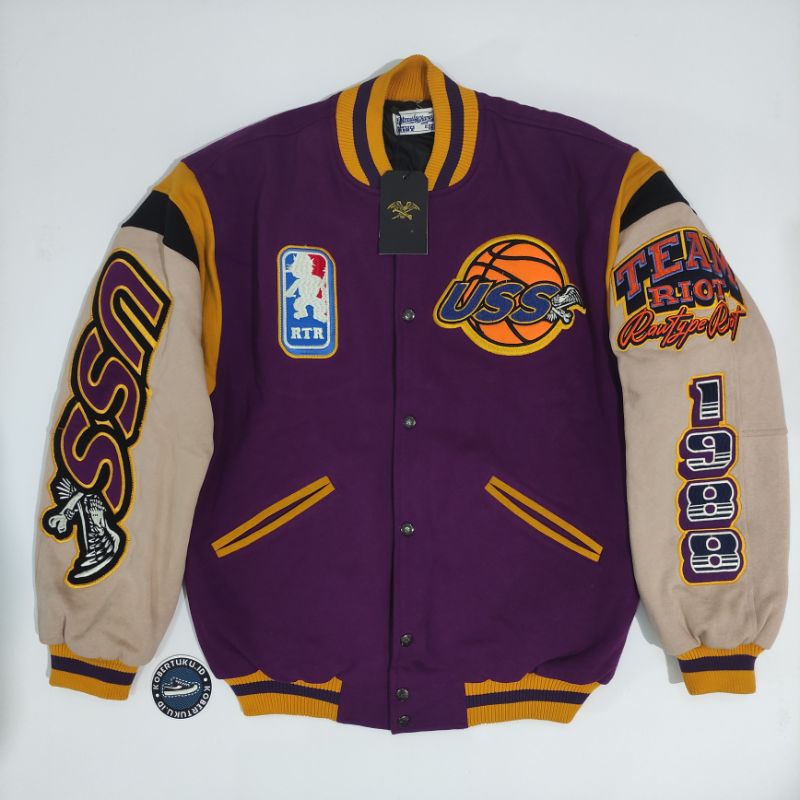 Jual JAKET RAWTYPE RIOT VARSITY CHAMP x YELLOW CLAW / TOMCATS 2 ...