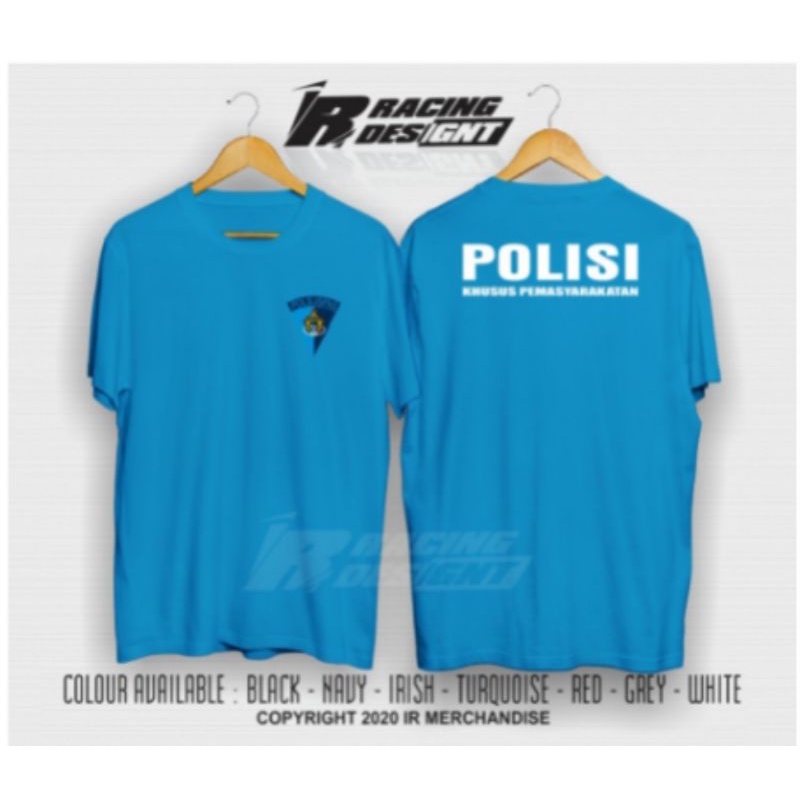Jual kaos tshirt polisi khusus pemasyarakatan polsuspas logo terbaru ...