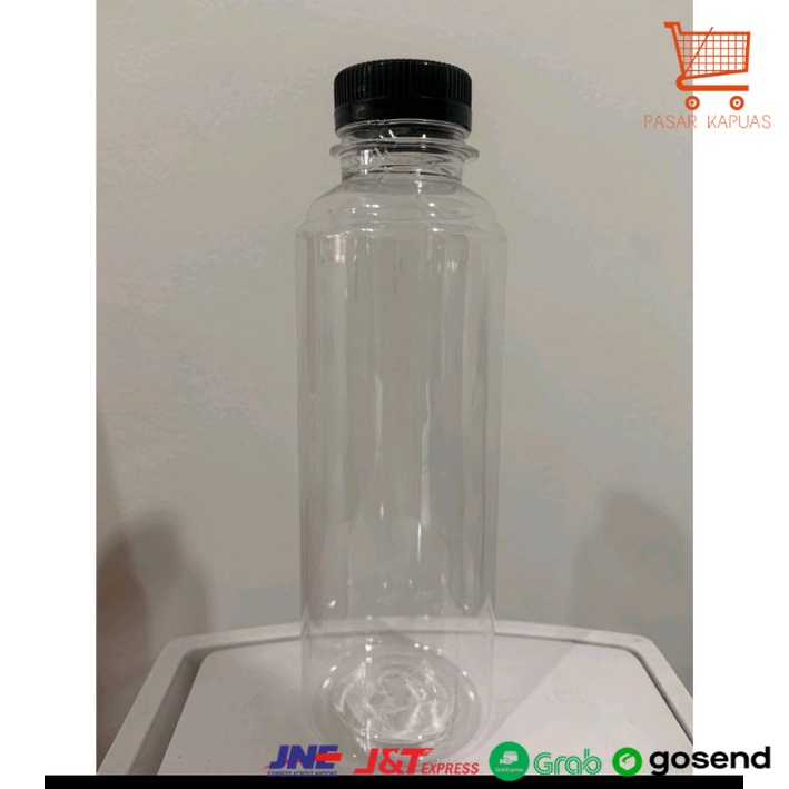 Jual [ COD ] Botol Plastik Almond 250 ml (I) / Botol plastik / botol ...