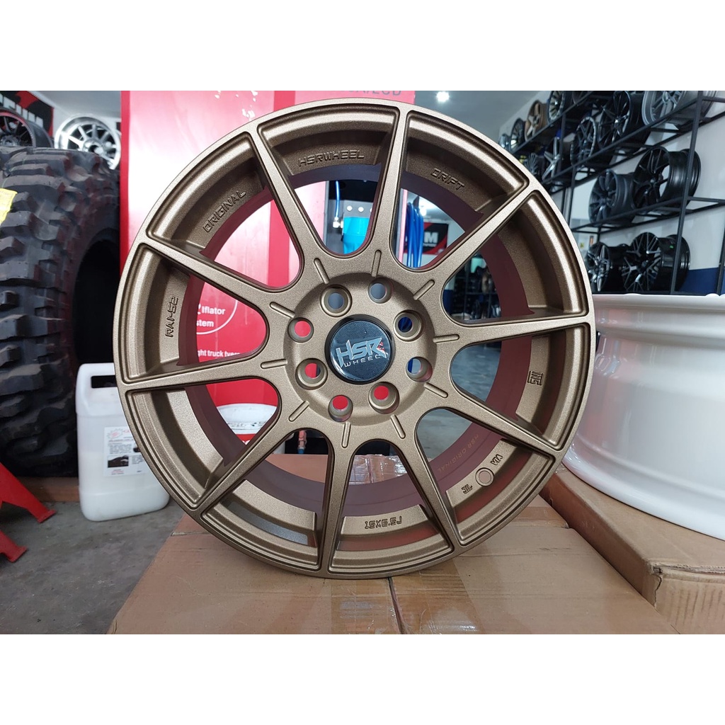 Jual TER-BARU VELG HSR R15 TYPE RAI-S2 COCOK UNTUK MOBIL CITY CAR BRIO ...