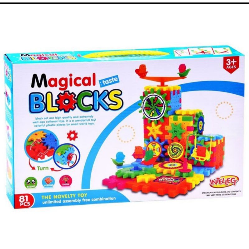 Jual mainan MAGICAL BLOCKS interlocking learning bloks - FUN BRIKCS ...