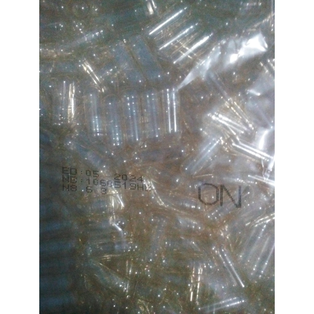 Jual Cangkang Kapsul Kosong Ukuran No. 0, Natural/ Transparan | Shopee Indonesia