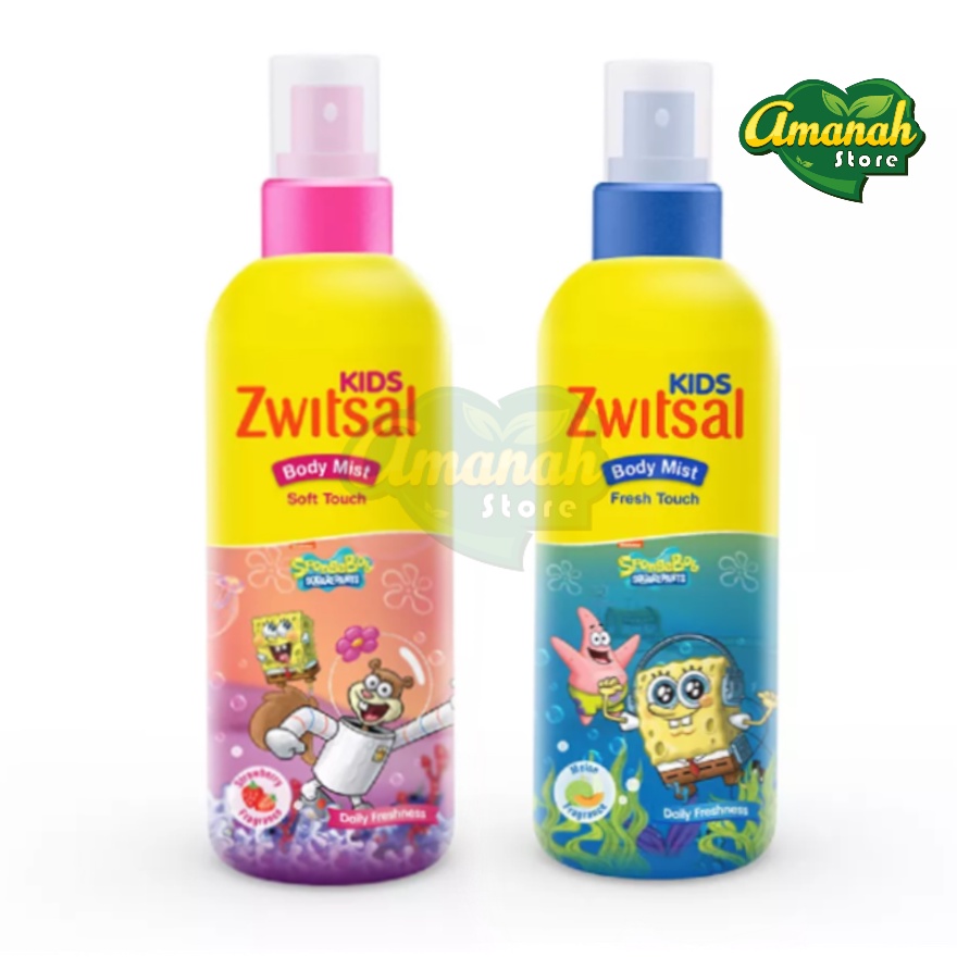 Jual ZWITSAL Kids Body Mist Touch Spray 100ml | Shopee Indonesia