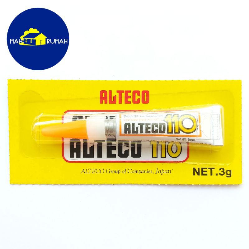 Jual Lem ALTECO SUPER Instant GLUE Besi Serbaguna Besi Keramik Kayu Porselen - ALTECO 110 3gr ...