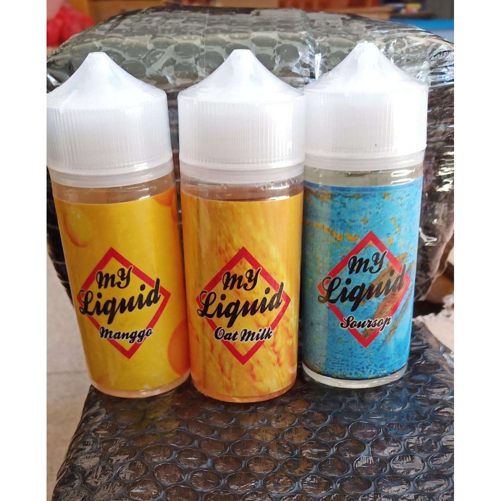 Jual liquid MY LIQUID 3rasa 100ml 3&6mg by TOR berpita cukai | Shopee ...