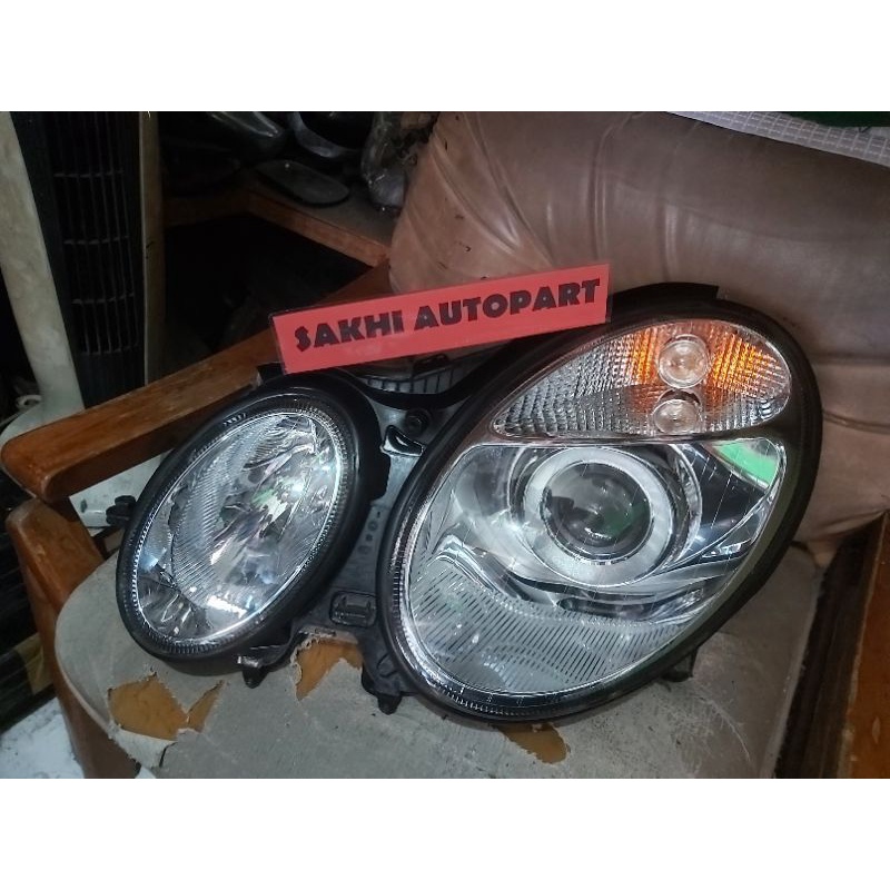 Jual headlamp mercy mercedes benz w211 standar kiri original | Shopee ...