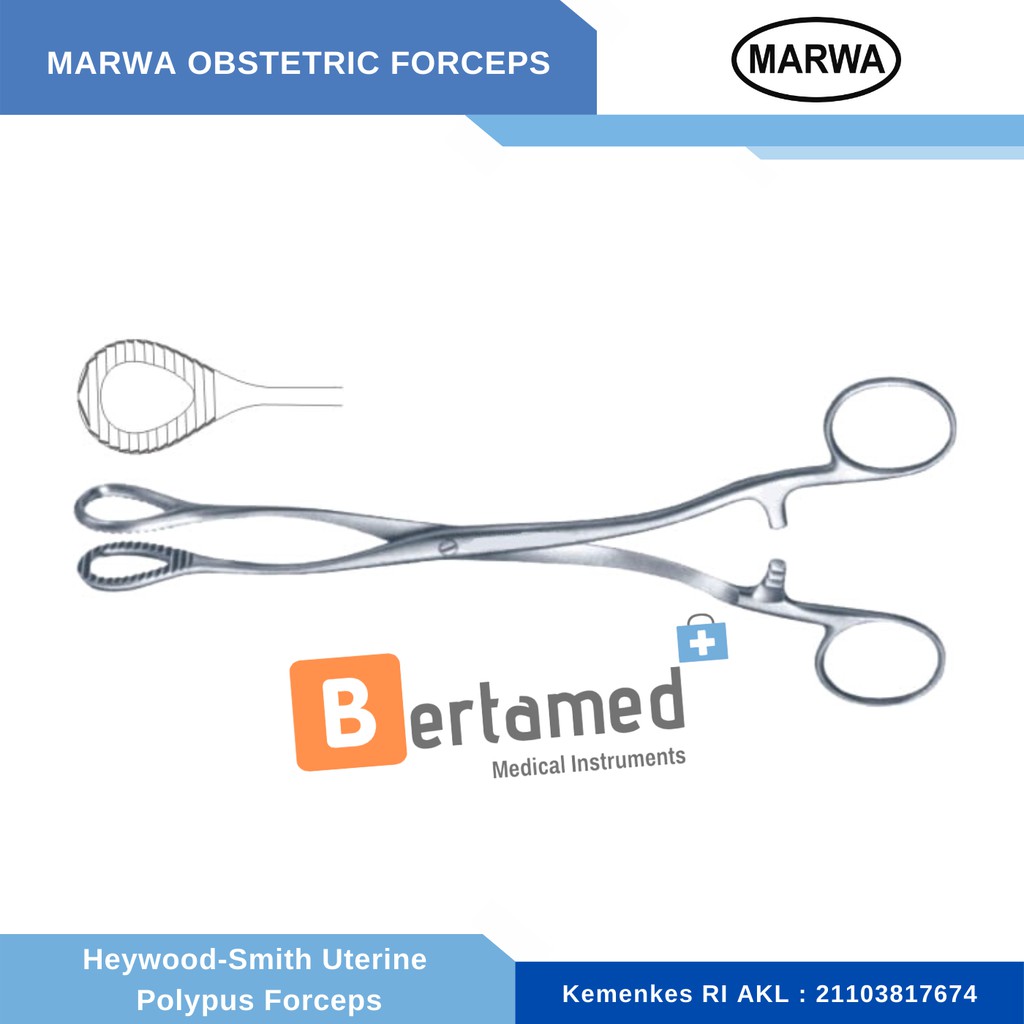 Jual Heywood Smith Ovum Forcep / Heywood Smith Sponge Forcep / Klem ...