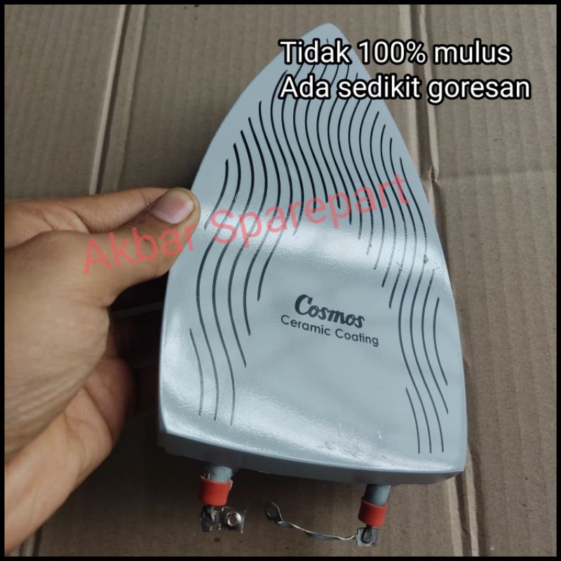 Jual Elemen Alas Setrika Cosmos Silver Ceramic Coating Sesuai Foto ...
