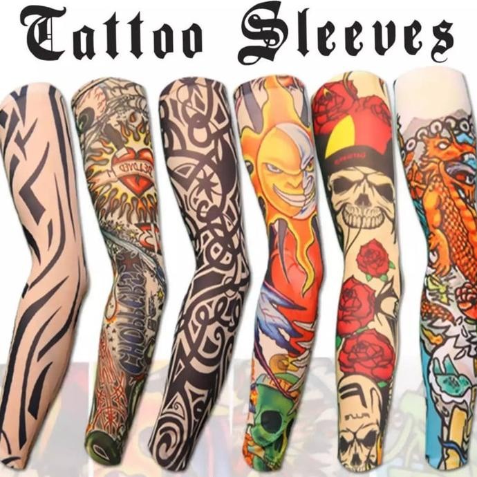 Jual Tato Manset Tangan Arm Sleeve Tatoo Pria tatto Lengan tattoo motif ...