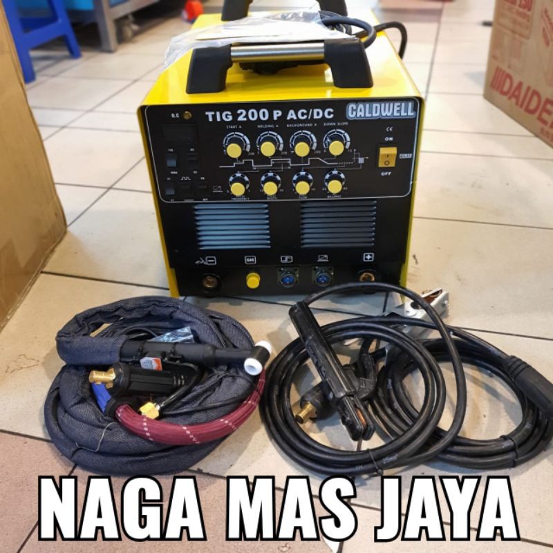 Jual MESIN LAS ARGON CALDWELL TIG 200P AC DC / TRAFO LAS ARGON CALDWELL ...