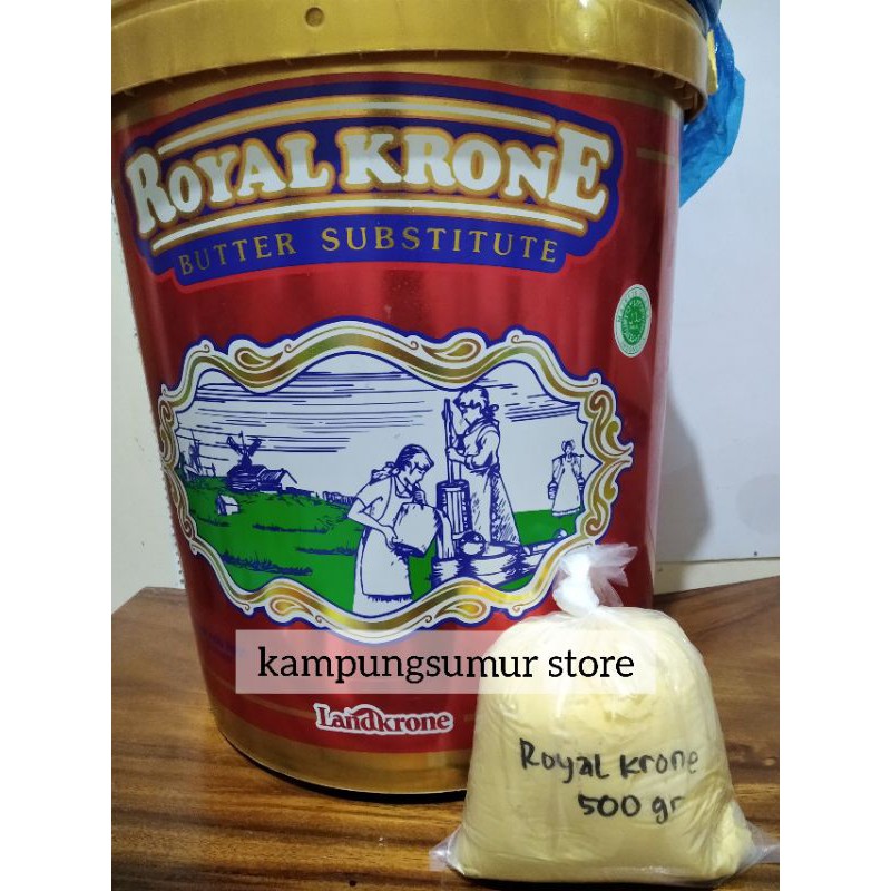 Jual Royal Krone Butter Substitute Landkrone 500 gr ( produk baru di etalase) | Shopee Indonesia