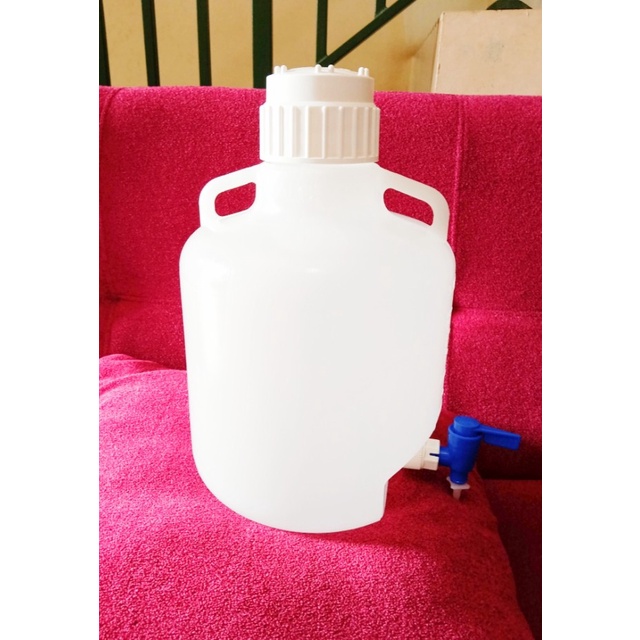 Jual Nalgene LDPE Carboy with Spigot Kapasitas 10 Liter 2318-0020 | Shopee Indonesia