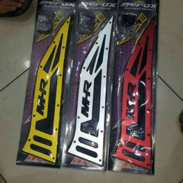 Jual Terlaris Bordes cnc mhr yamaha aerox 155 Termurah bordes pijakan kaki cnc Yamaha Aerox 155 ...