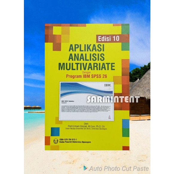 Jual APLIKASI ANALISIS MULTIVARIATE DENGAN PROGRAM IBM SPSS 26 | Shopee Indonesia