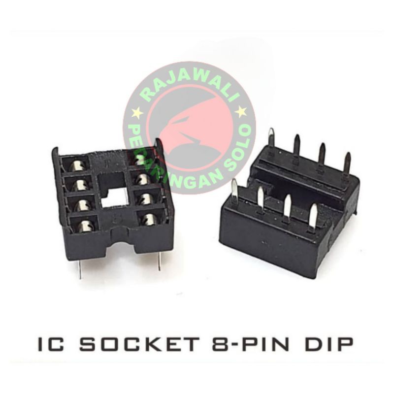 Jual SOKET IC 8P LUBANG JEPIT KAKI PIPIH SOCKET IC 8 PIN | Shopee Indonesia