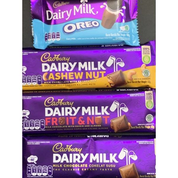 Jual Coklat Cadbury Daily Milk chocolate 62Gr | Shopee Indonesia