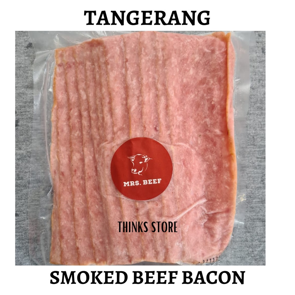 Jual Bacon Sapi - Smoked Beef Bacon - 500gr | Shopee Indonesia