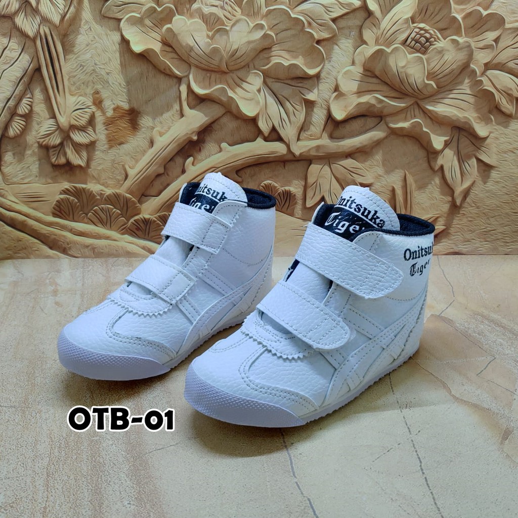 Jual Sepatu Boot Anak / Snaekers Boot Anak Murah warna Full Putih ...