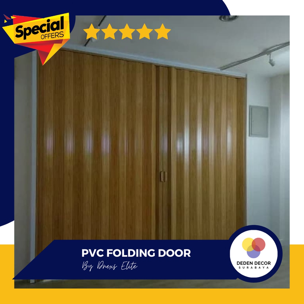 Jual PINTU LIPAT PVC FOLDING DOOR SURABAYA 2022 MURAH | Shopee Indonesia
