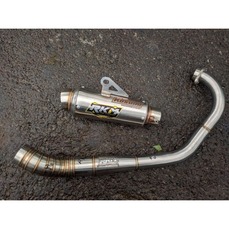 Jual KNALPOT FU 200cc Ex - Samping/ SATRIA FU WUNGKUL /FU 155PORTING ...