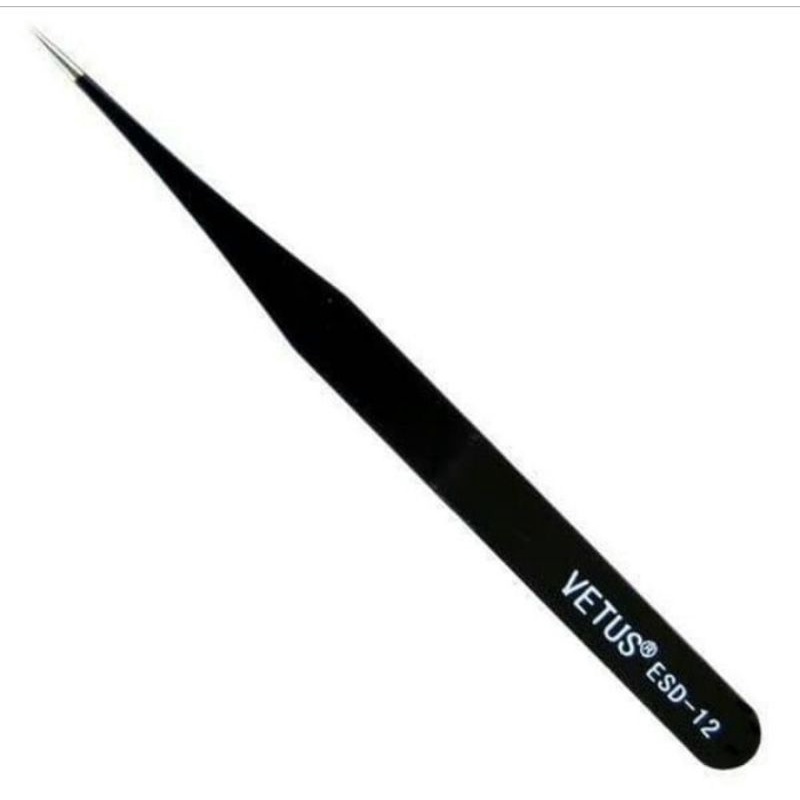 Jual Tweezer Vetus esd 12 Pinset lurus | Shopee Indonesia