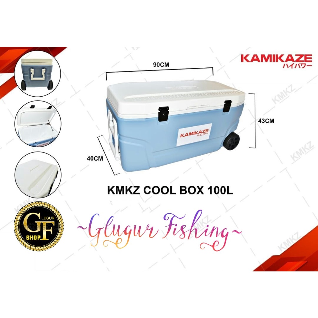 Jual KAMIKAZE COOLER BOX WATER PROOF 100L / 120L / TEMPAT PENYIMPANAN ...