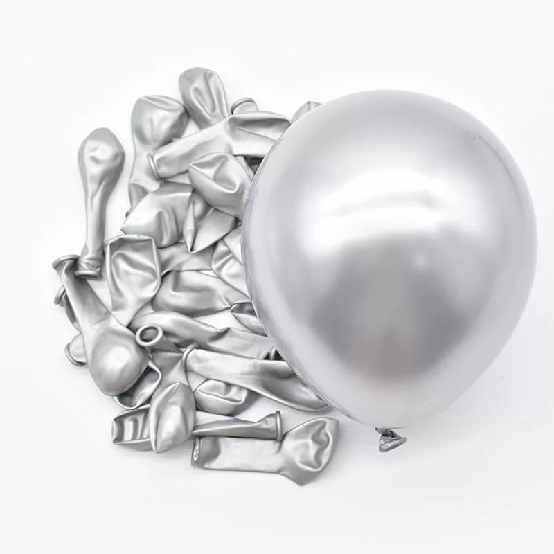 Jual Balon Latex Metalik Chrome / Metalic Balloon Chrome 12inch Ecer ...