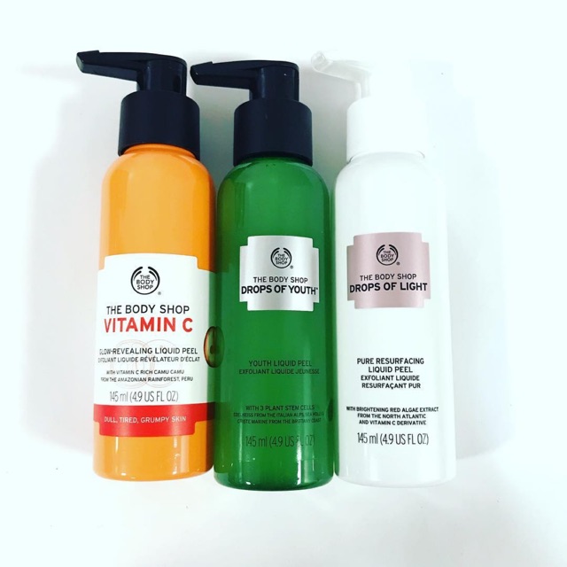 Jual The Body Shop Liquid Peel - Vitamin C Drops of Youth Drops of ...