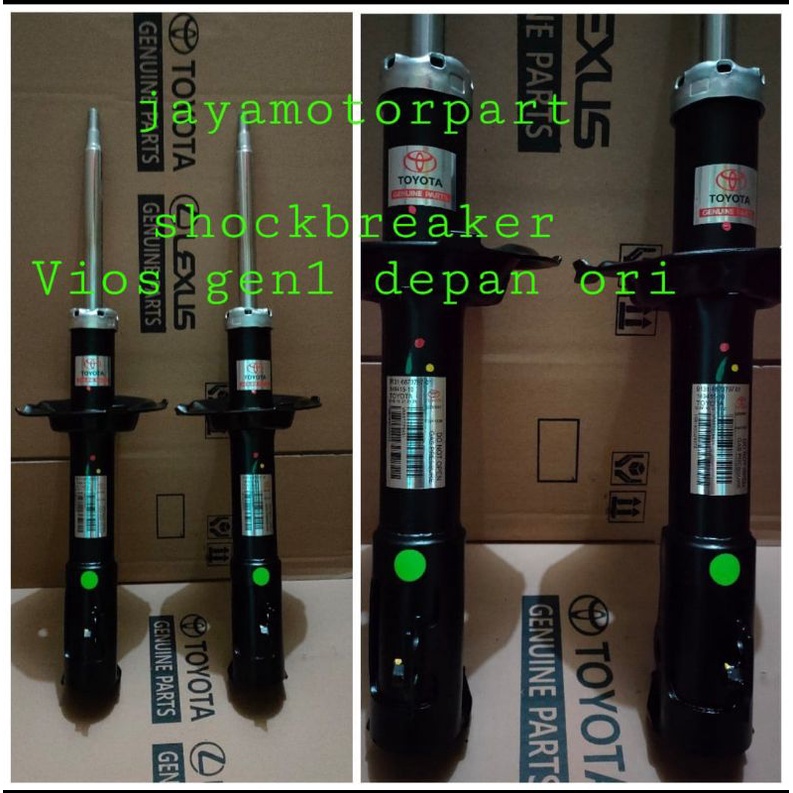 Jual shock absorber shockbreaker vios gen1 old lama depan ori Toyota | Shopee Indonesia