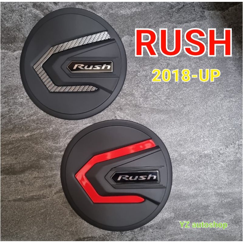 Jual Tank cover/Cover tangki RUSH 2018-UP model airline | Shopee Indonesia