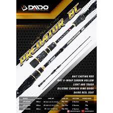 Jual ROD DAIDO PREDATOR ( BAITCAST ) | Shopee Indonesia