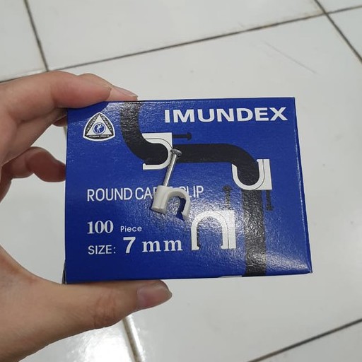 Jual Klem Kabel IMUNDEX no 4, 5, 6, 7, 8, 9, 10, 12, 14, 17 mm dan paku ...