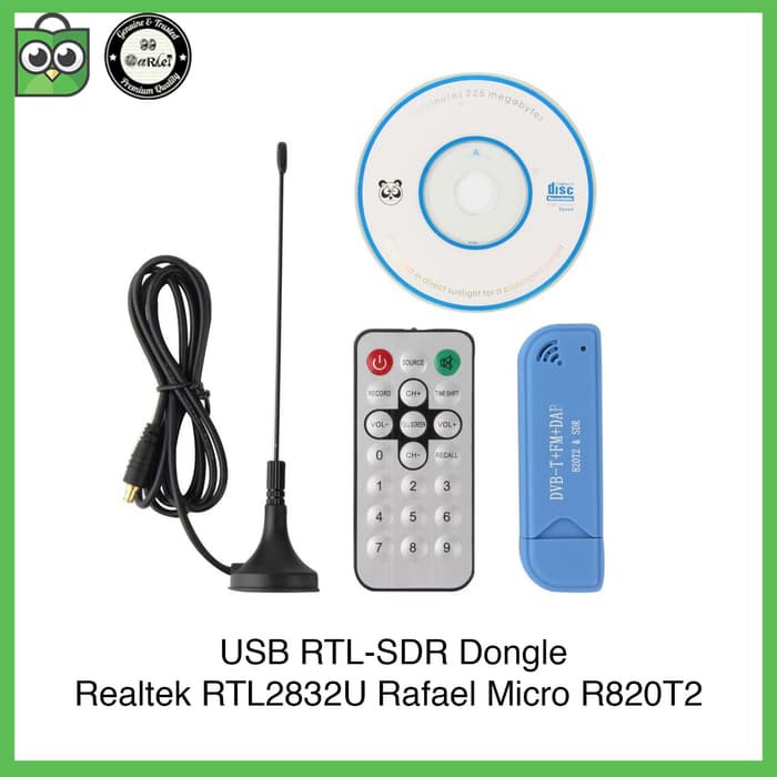 Jual USB RTL-SDR Dongle Software Defined Radio RTL2832U R820T2 - Biru ...