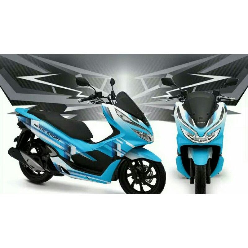 Jual Decal Honda PCX 155 OLD Full Body - Sticker PCX LAMA Full Body ...